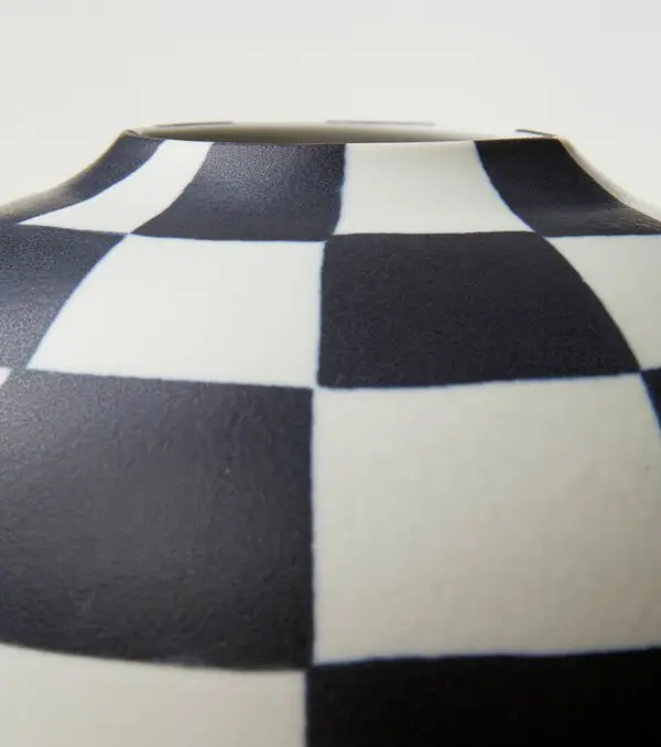 L'Objet Damier Small Vase - Multicoloured