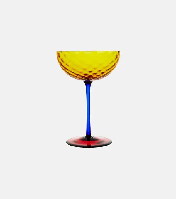 Dolce & Gabbana Murano Champagne Coupe Glass - Multicoloured