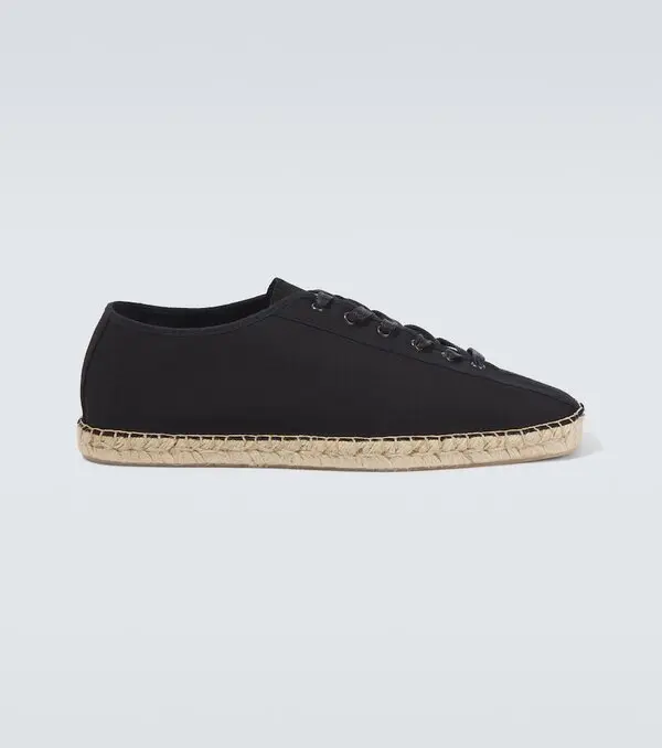 LEMAIRE Linoleum Canvas Espadrilles