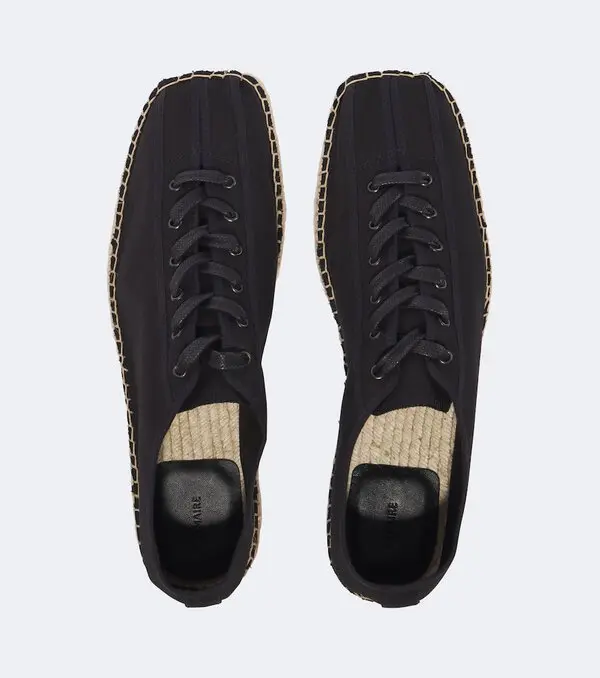 LEMAIRE Linoleum Canvas Espadrilles