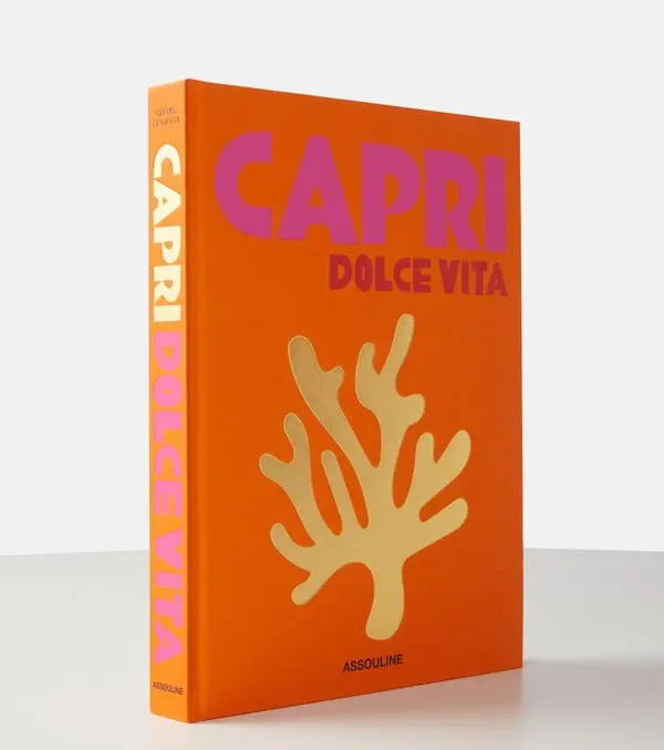 Assouline Capri Dolce Vita Book - Orange