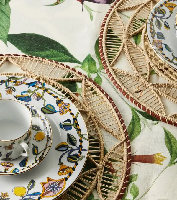La DoubleJ Sol Brick Set Of 2 Woven Placemats