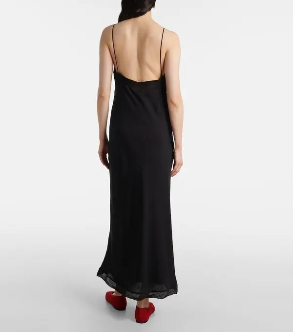 TOTEME Silk Satin Slip Dress