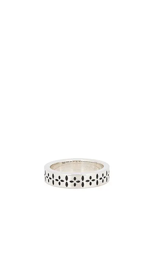 MAPLE Bandana Ring - Metallic Silver