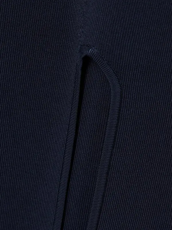 Galvan Atalanta Stretch-knit Midi Dress