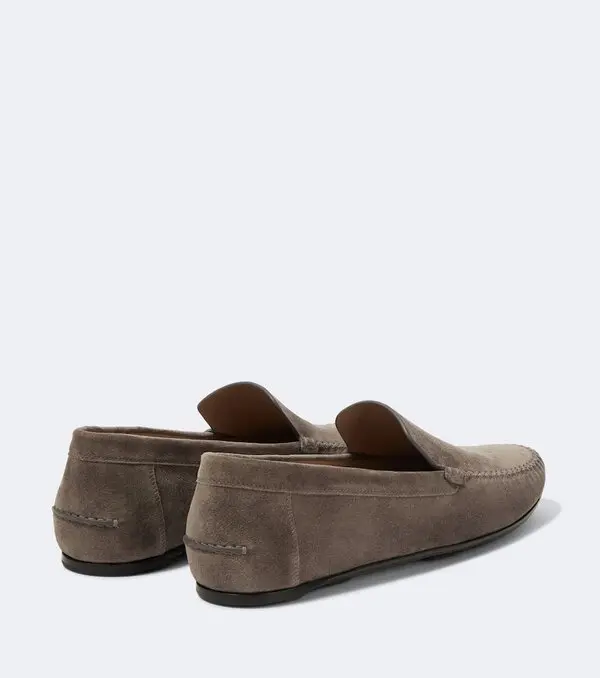 Manolo Blahnik Suede Loafers