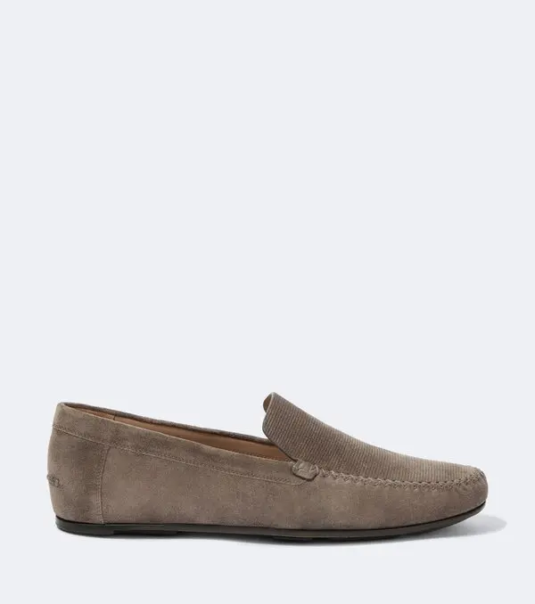 Manolo Blahnik Suede Loafers