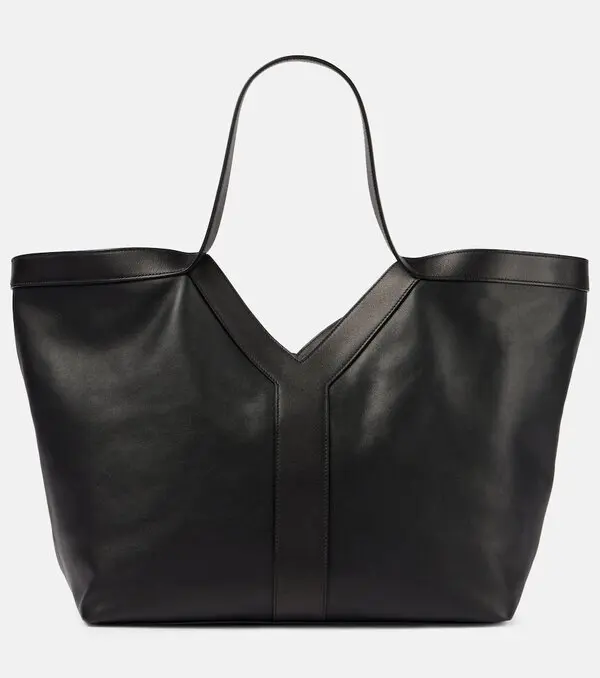Saint Laurent Y Leather Tote Bag - Black