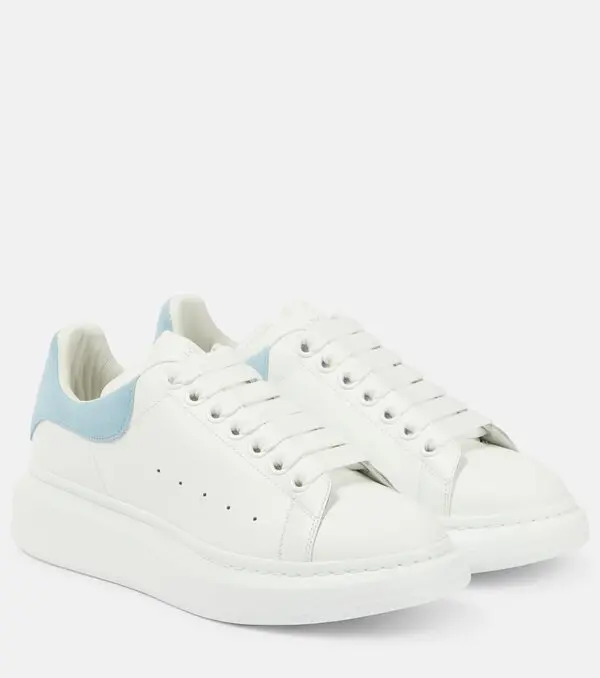 Alexander McQueen Oversized Leather Sneakers - Multicoloured