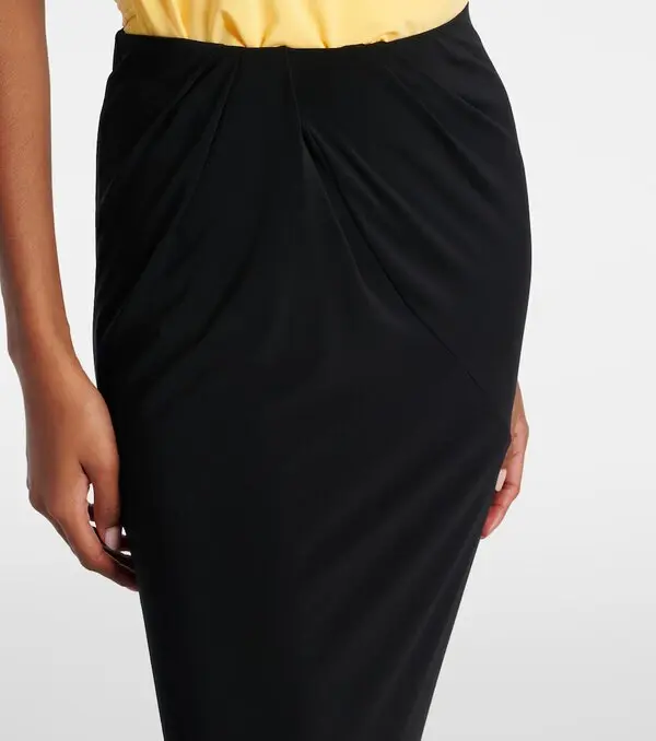 Jacquemus Peplum Maxi Skirt