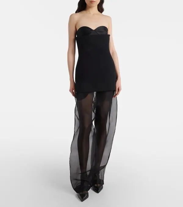 Khaite Ayla Crepe Corset