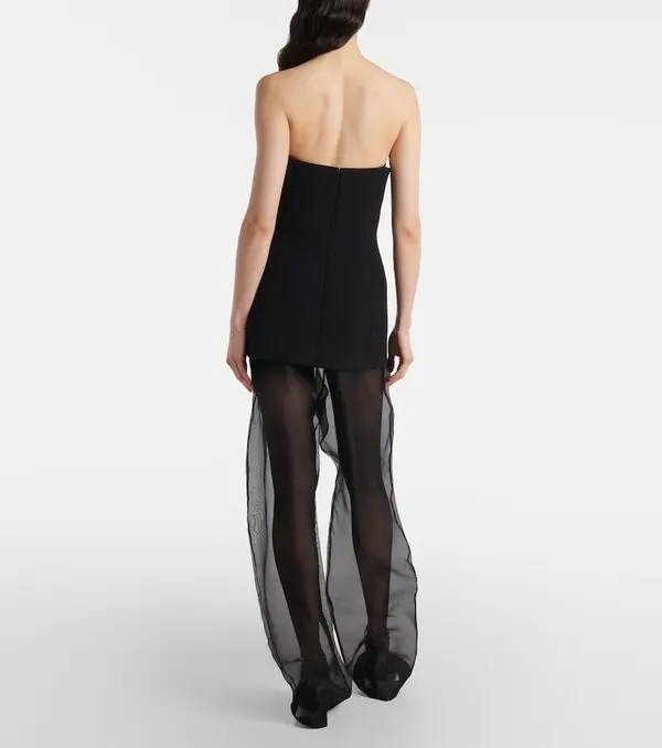 Khaite Ayla Crepe Corset