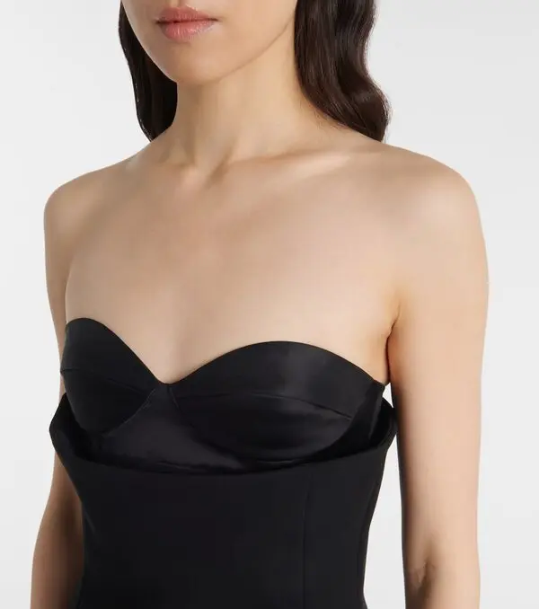 Khaite Ayla Crepe Corset
