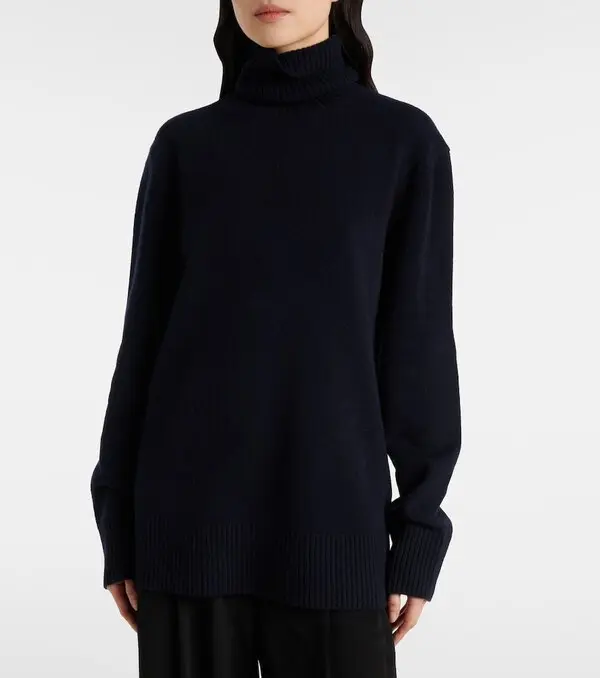 TOTEME Cashmere Turtleneck Sweater - Blue