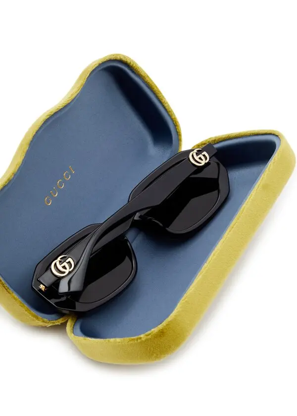 Gucci Eyewear Rectangle-frame Sunglasses