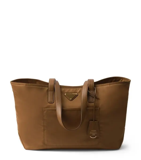 Prada Medium Re-nylon Re-edition 1978 Tote Bag - Brown