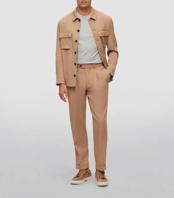 BOSS Cotton-cashmere T-shirt