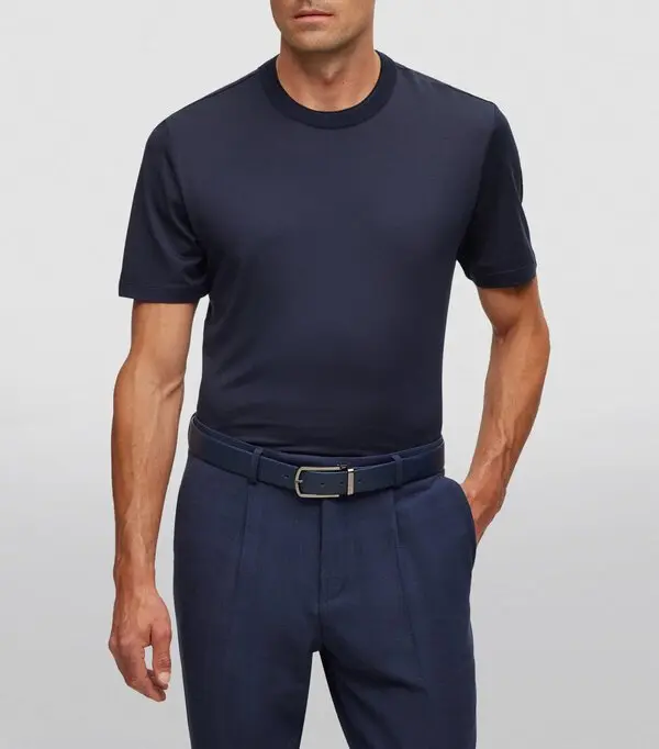 BOSS Double-collared T-shirt