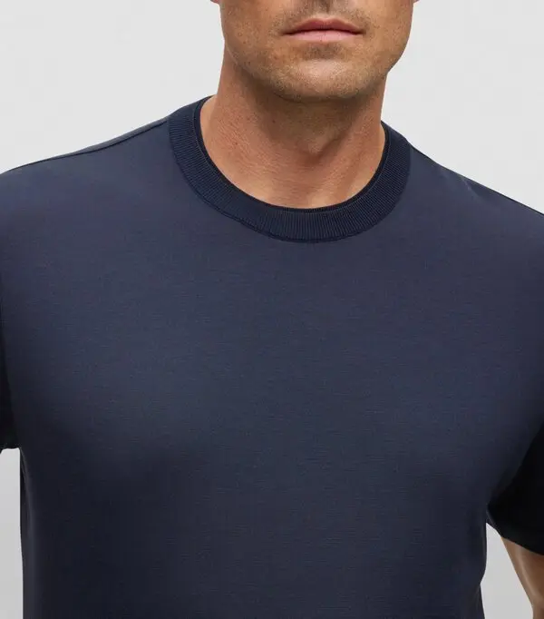 BOSS Double-collared T-shirt
