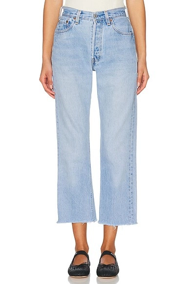 ALIGRACE Vintage Relaxed Undone Jeans