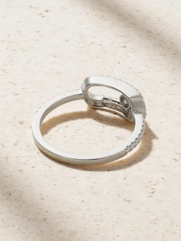 Messika 18-karat White Gold Diamond Ring