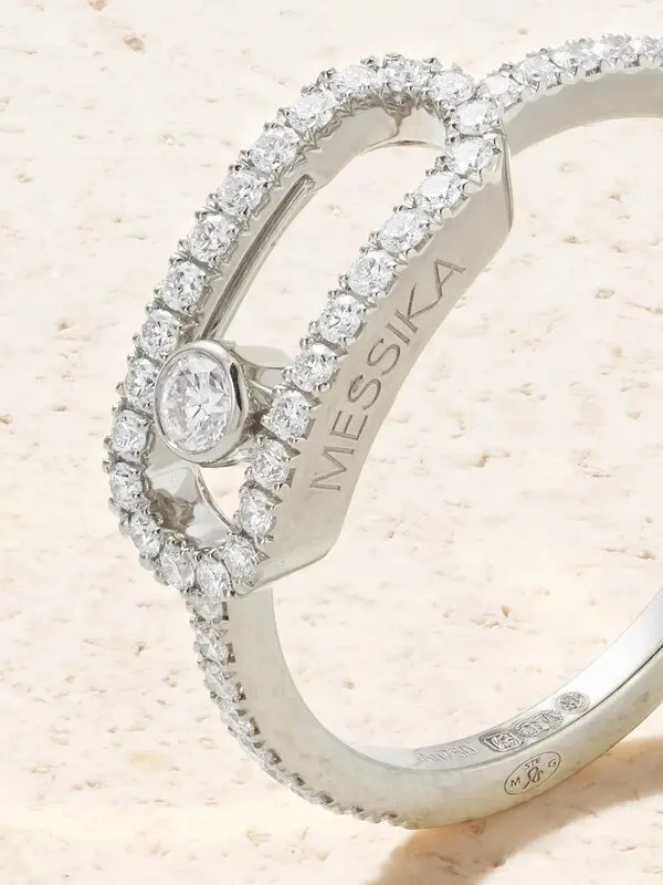Messika 18-karat White Gold Diamond Ring