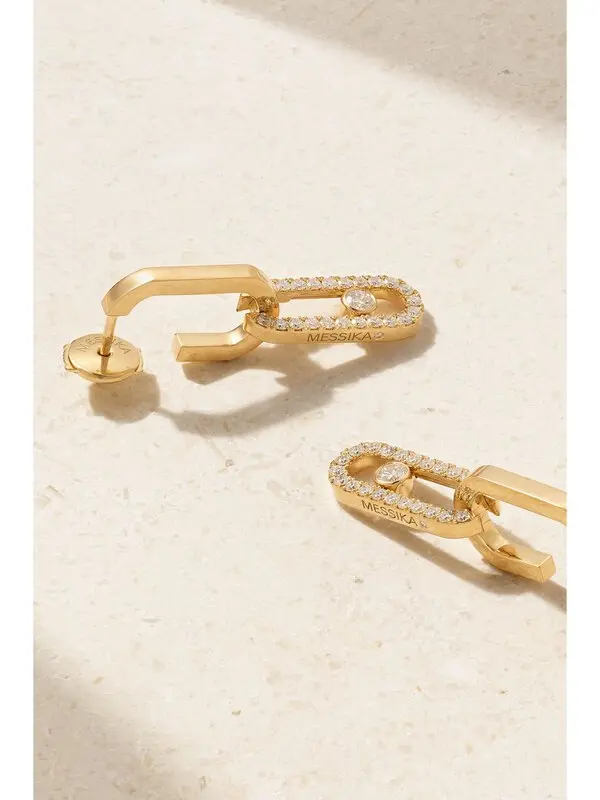 Messika Move Link 18kt Diamond Earrings