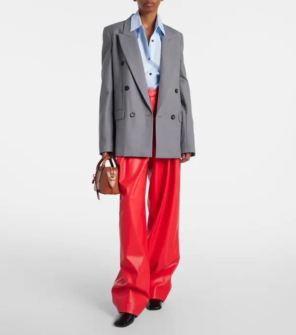 Stella McCartney Alter Mat Wide-leg Trousers
