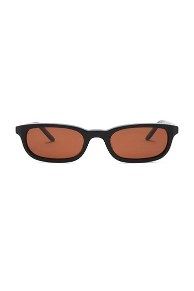 BRU EYEWEAR Flossie Wayfarer Sunglasses - Cedar