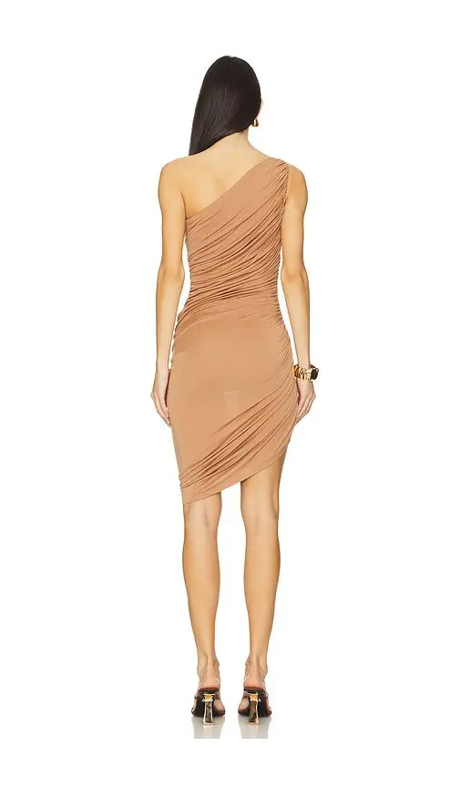 Norma Kamali Diana Mini Dress - Brown
