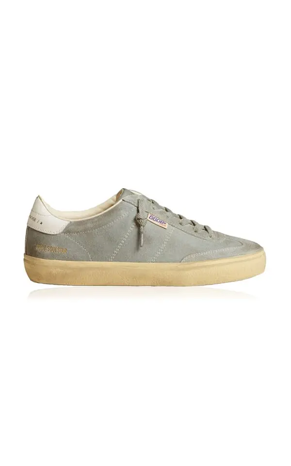 GOLDEN GOOSE Soul-star Suede Sneakers - Grey