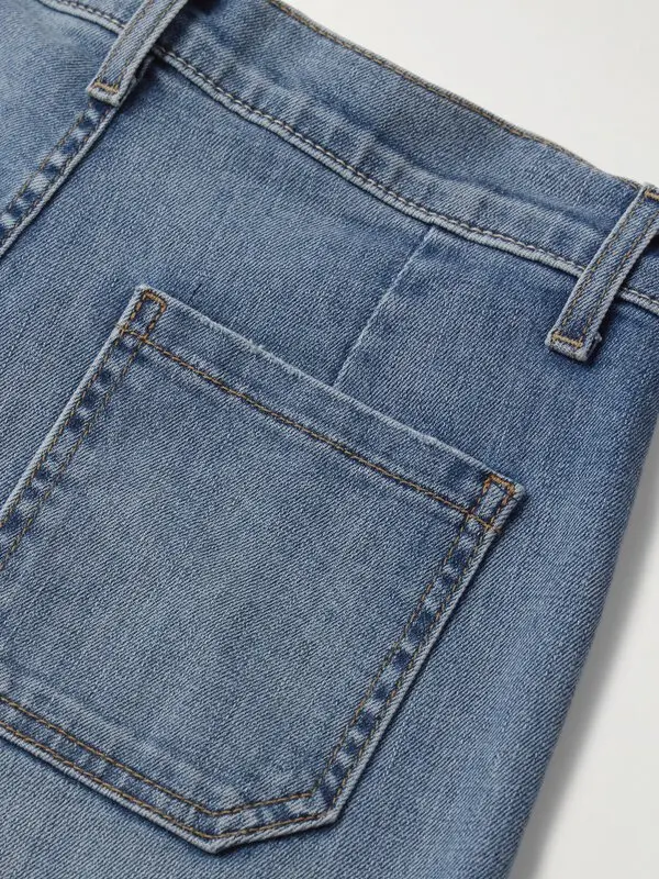 NILI LOTAN Florence Flared Jeans - Blue