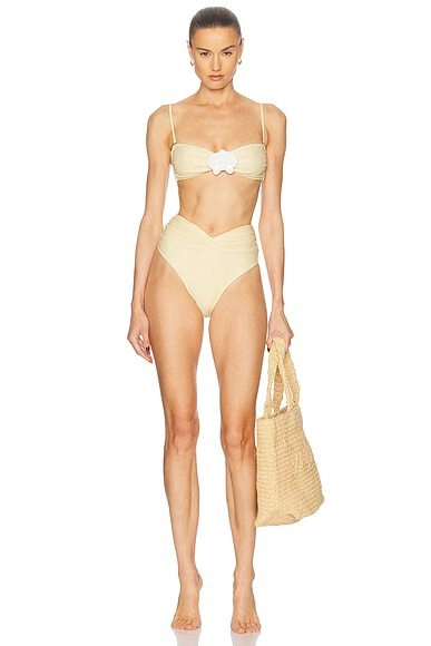SHANI SHEMER Claire Bikini Bottom - Butter