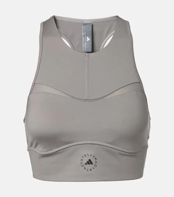 Adidas By Stella McCartney Truepurpose Sports Bra - Grey