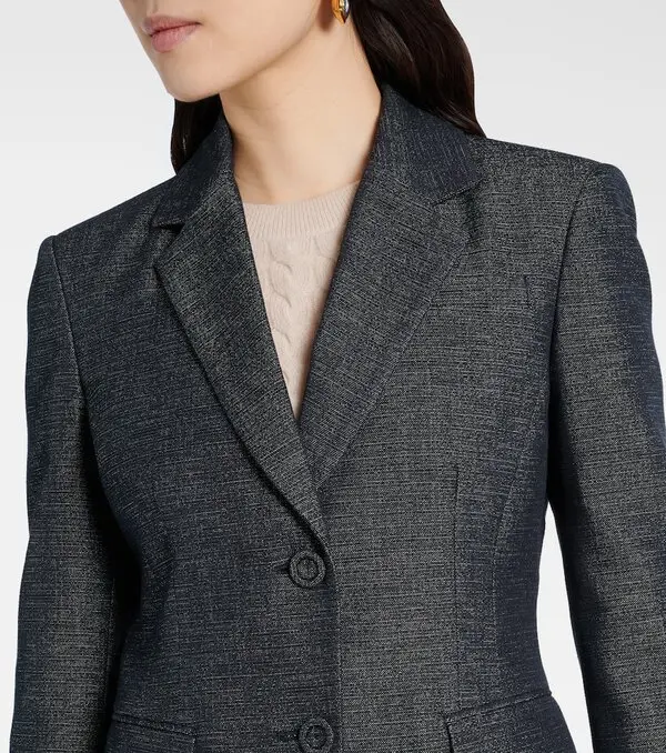 Altuzarra Fenice Cotton And Silk Blazer