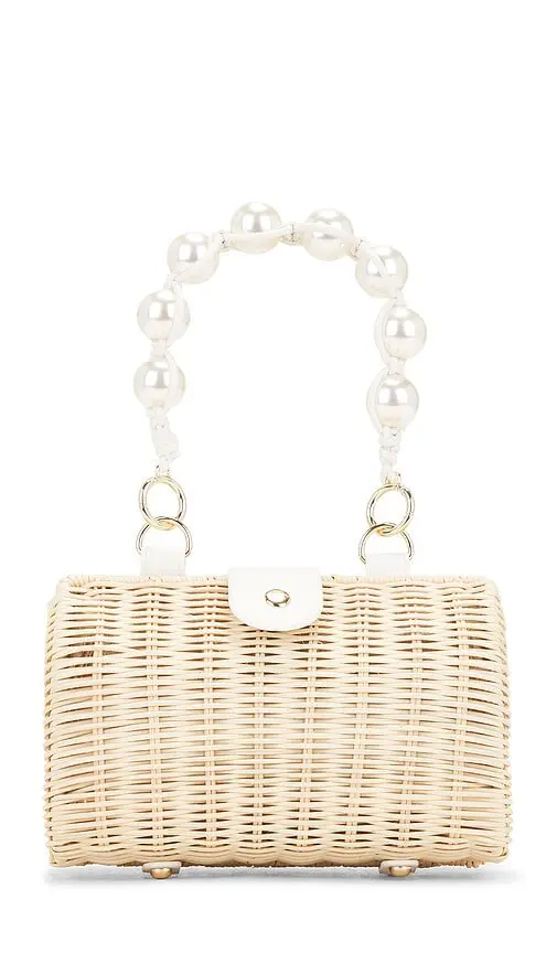BTB LOS ANGELES Page Leather Clutch