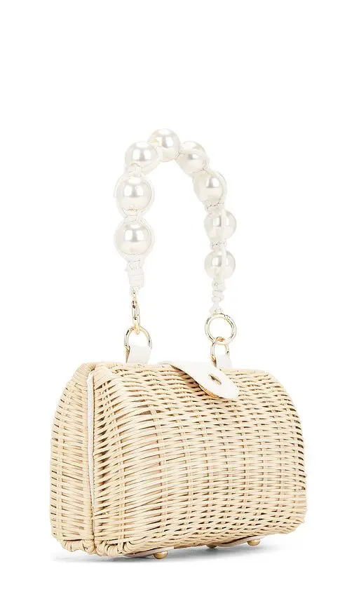 BTB LOS ANGELES Page Leather Clutch