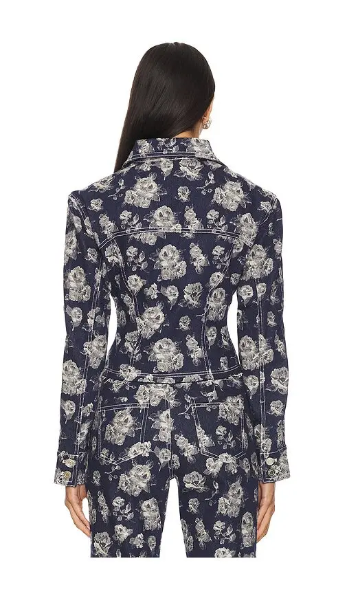 YUHAN WANG Rose Slim Fit Jacket