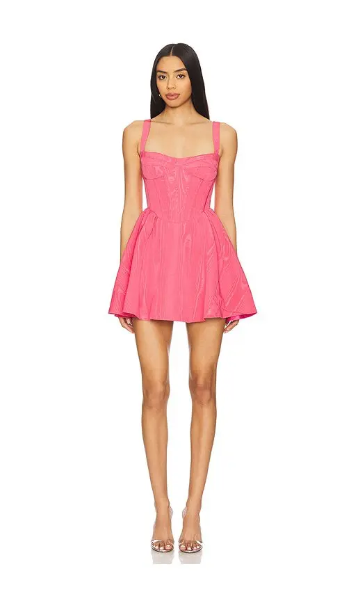 Bardot Nisa Corset Mini Dress - Coral