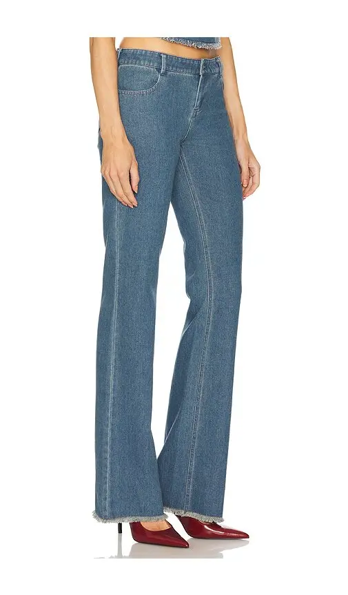 LOBA Samantha Lace Up Jeans