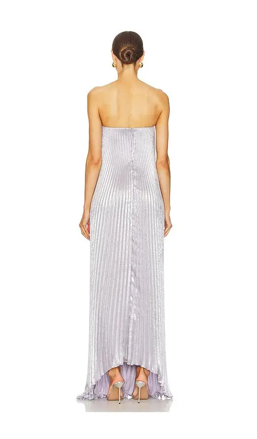 L'IDEE Black Tie Gown - Grey