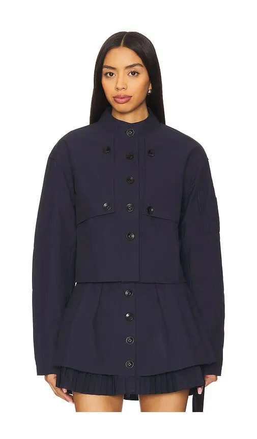 OSIS STUDIO Ayla Jacket In . Also - Navy