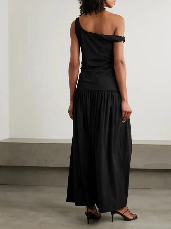 RÓHE Off-the-shoulder Ruched Maxi Dress