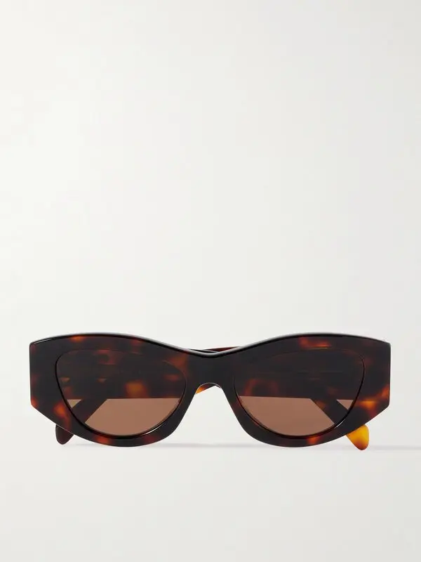 Celine Triomphe Acetate Sunglasses - Tortoiseshell