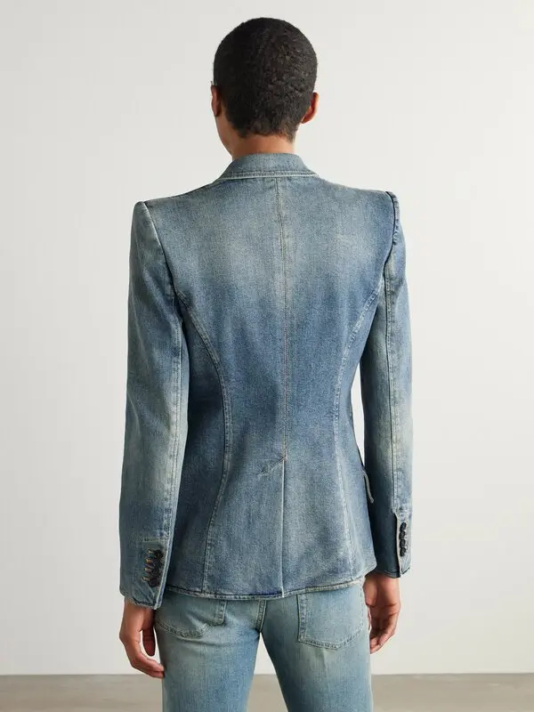 Alexander McQueen Denim Blazer