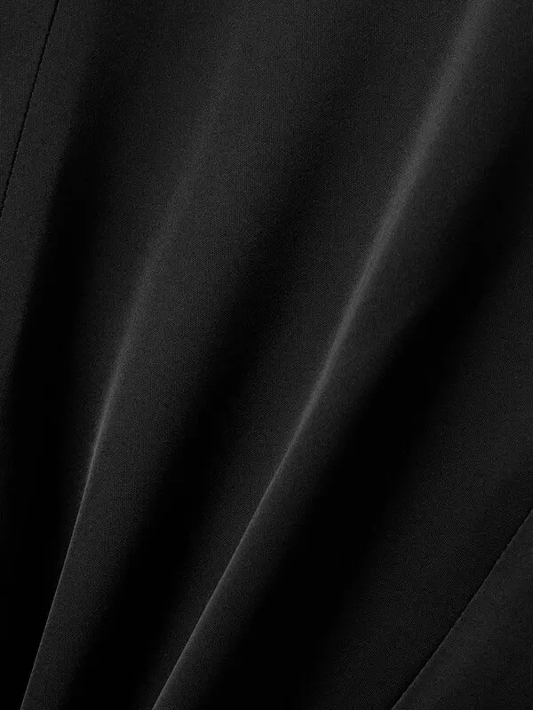 Acne Studios Draped Silk-satin Midi Dress