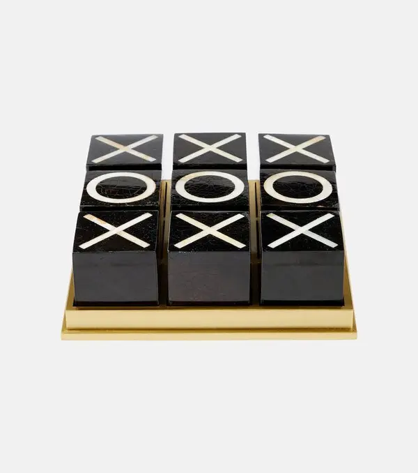 L'Objet Tic Tac Toe Decorative Object - Multicoloured