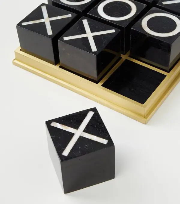 L'Objet Tic Tac Toe Decorative Object - Multicoloured