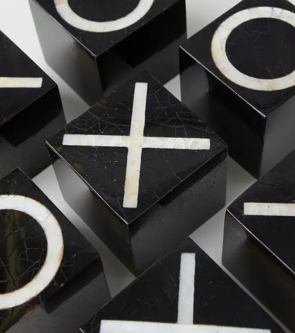 L'Objet Tic Tac Toe Decorative Object - Multicoloured