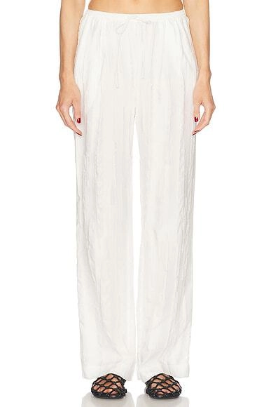 Loulou De Saison Soler Pant - Ivory